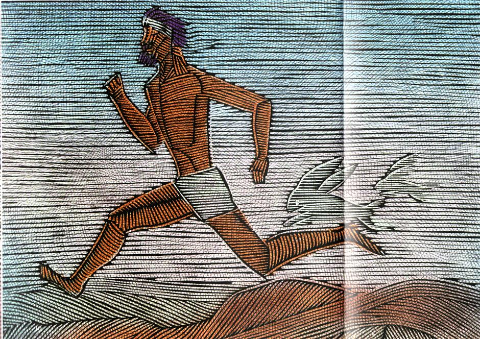 Tall tale of a giant's quest to catch the sun-China Story